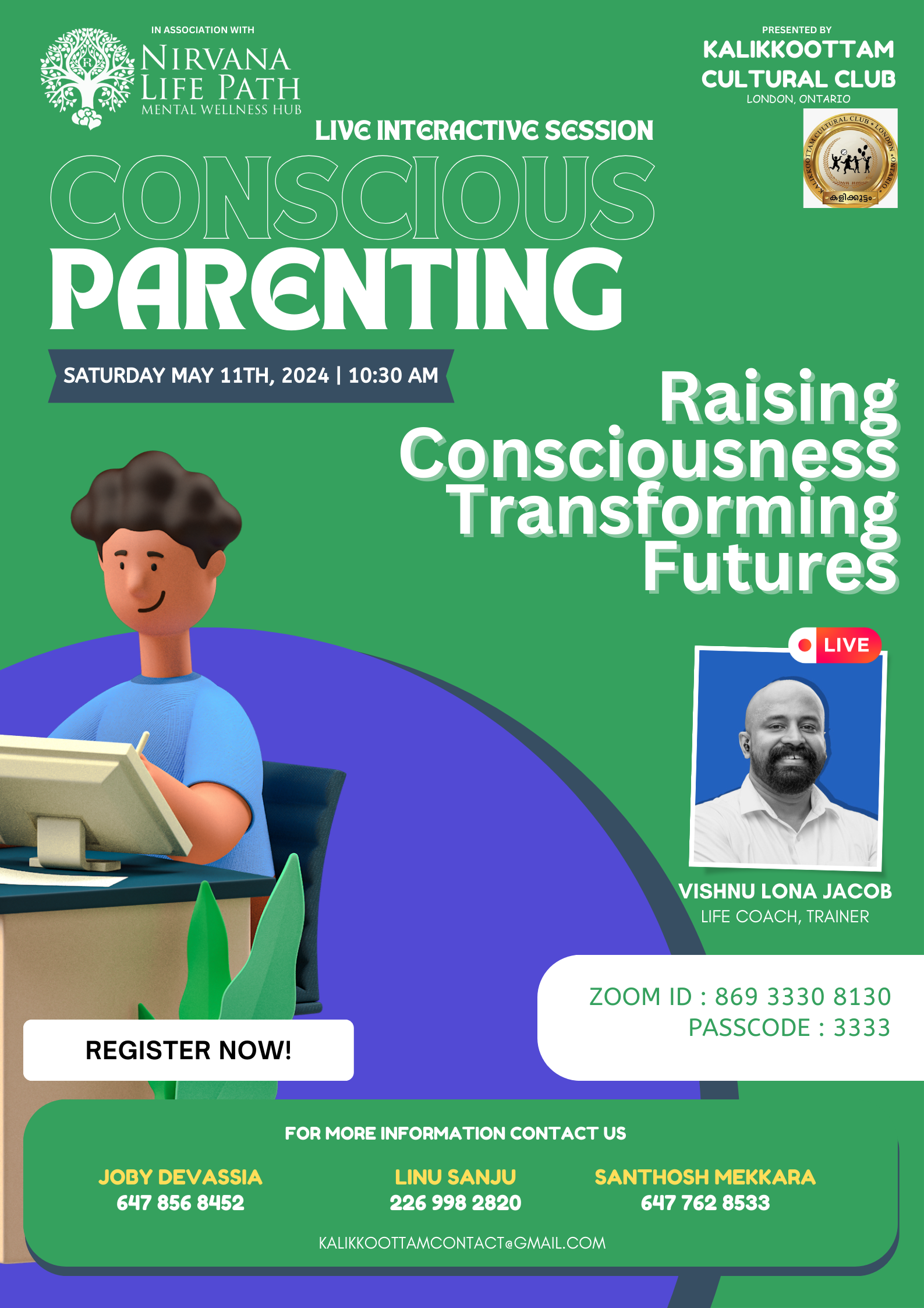 Upcoming events - Nirvana Life Path